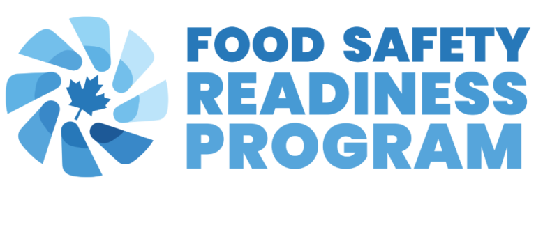 Application Form – Food Safety Readiness Program